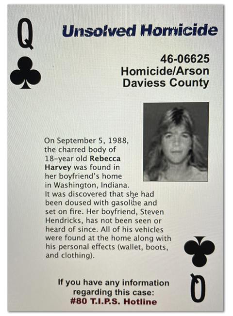 Rebecca Harvey & Steven Hendricks (Queen of Clubs & 8 of Hearts ...