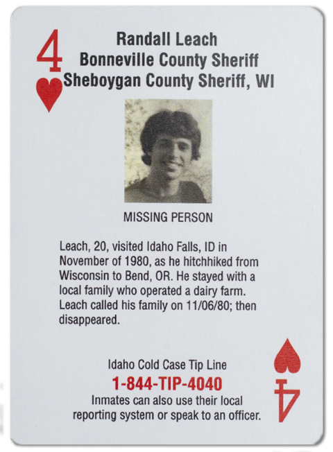 Randall Leach - 4 of Hearts, Idaho - The Deck