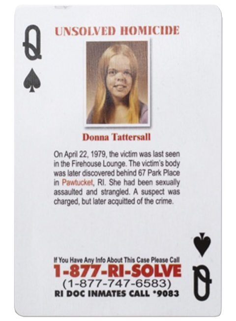 Donna Tattersall - Queen of Spades, Rhode Island - The Deck
