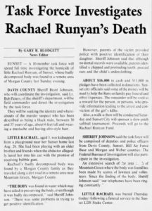 Rachael Runyan - 5 of Clubs, Utah - The Deck