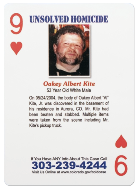 Oakey “Al” Kite - 9 of Hearts, Colorado, Part 1 - The Deck