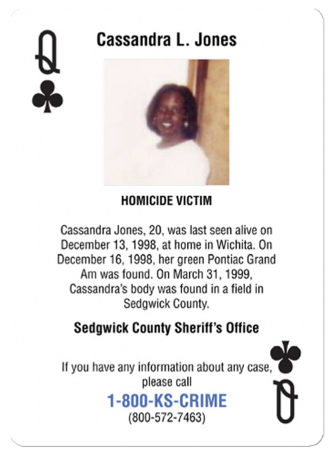 Cassandra Jones - Queen of Clubs, Kansas - The Deck