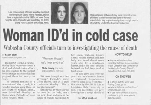 Deana Patnode - 4 of Diamonds, Minnesota - The Deck