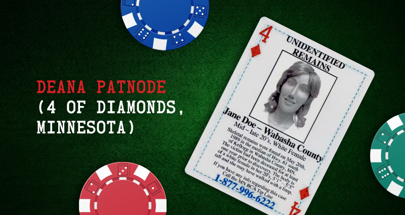 Deana Patnode - 4 of Diamonds, Minnesota - The Deck