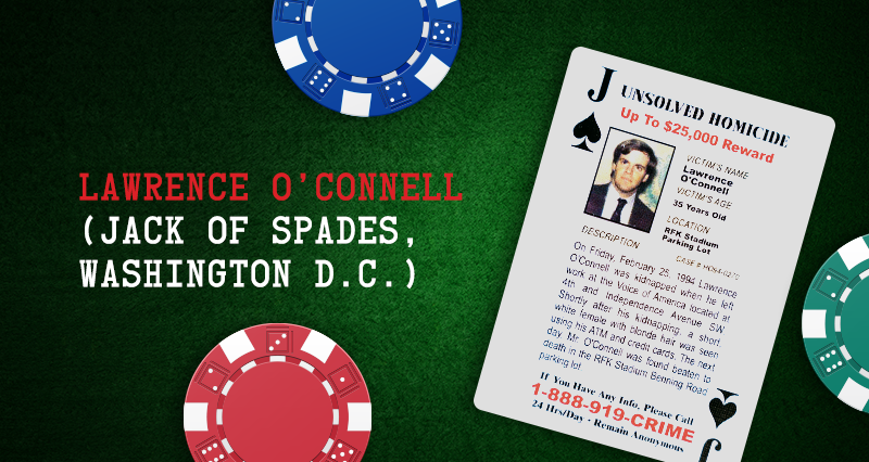 Lawrence O’Connell - Jack of Spades, Washington DC - The Deck