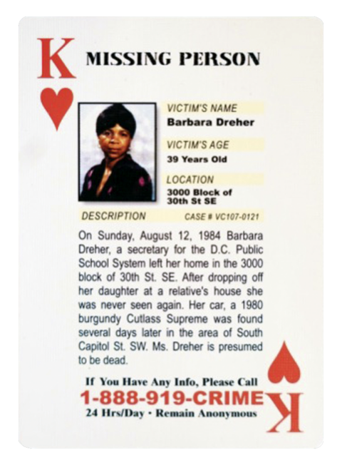Barbara Dreher - King of Hearts, Washington DC - The Deck