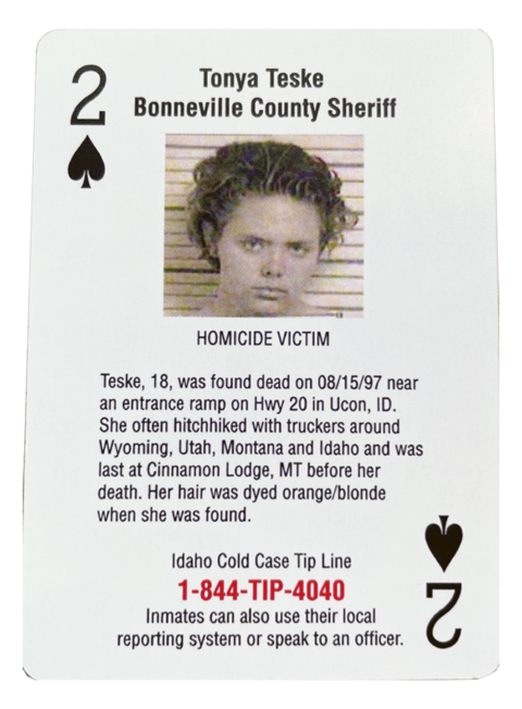 Tonya Teske - 2 of Spades, Idaho - The Deck