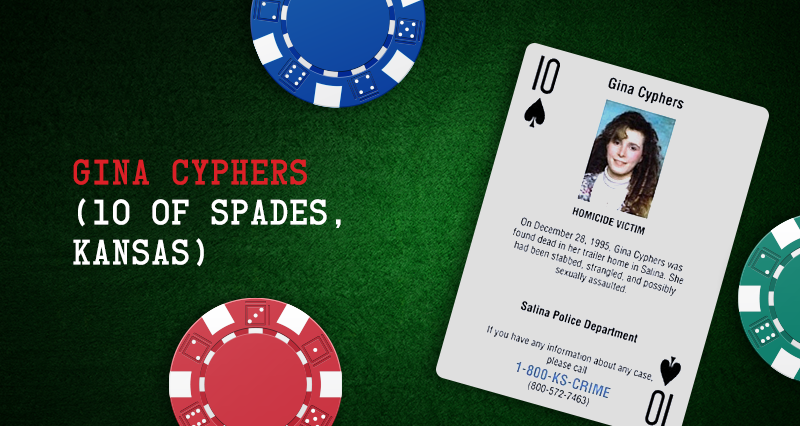 Gina Cyphers - 10 of Spades, Kansas - The Deck