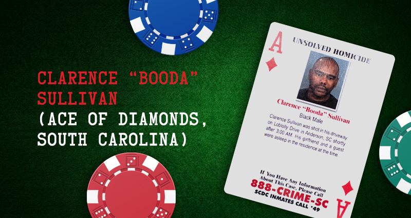 Clarence “Booda” Sullivan - Ace of Diamonds, South Carolina - The Deck