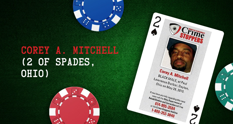 Corey A. Mitchell - 2 of Spades, Ohio - The Deck