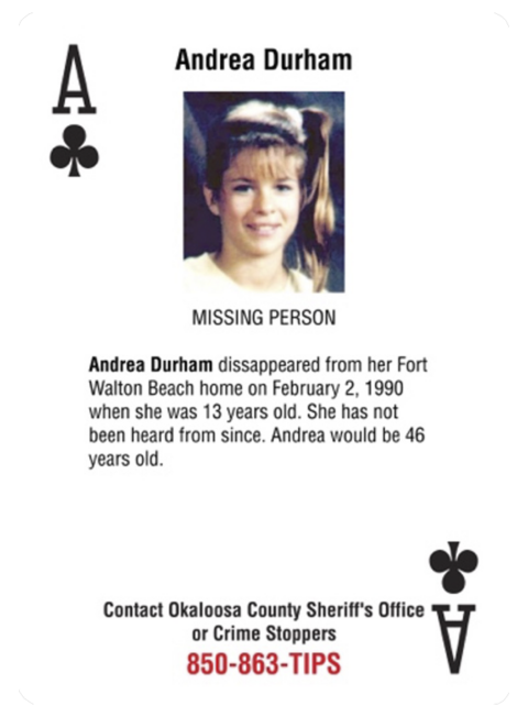 Andrea Durham - Ace of Clubs, Florida - The Deck