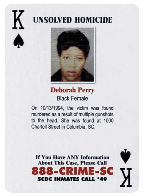 Deborah Perry - King of Spades, South Carolina - The Deck